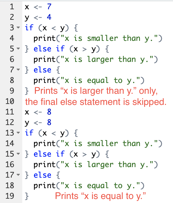 R Programming Part 3 If then else Statement Earth Science Study